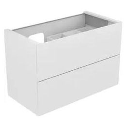 KEUCO Edition 11 Waschtischunterschrank 31255890100 105 x 70 x 53,5 cm, mit LED-Beleuchtung, Furnier Eiche Hell
