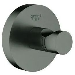 Grohe Essentials Bademantelhaken 40364AL1 hard graphite geb&uuml;rstet, verdeckte Befestigung
