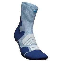 Bauerfeind SPORTS Merino Mid Cut Outdoor Socken Damen sky blue 35-38