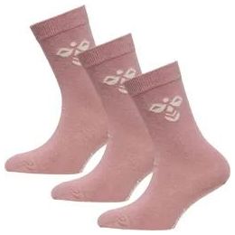 3er Pack Hummel SUTTON Socken Kinder woodrose 28-31