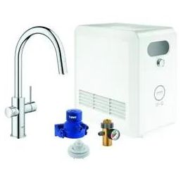 Grohe Blue Professional Sp&uuml;ltisch-Einhebelmischer 31325002 chrom, Starter Kit, C-Auslauf, Bluetooth/WIFI