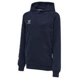 Hummel MOVE Grid Hoodie Kinder 7026 - marine 140
