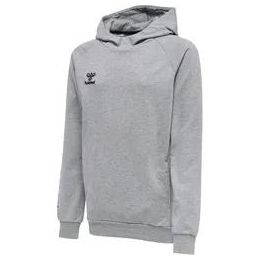 Hummel MOVE Grid Hoodie Kinder 2006 - grey melange 152