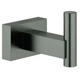 Grohe Essentials Cube Bademantelhaken 40511AL1 hard graphite geb&uuml;rstet, verdeckte Befestigung