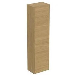 Ideal Standard Conca Hochschrank T3956Y6 1 T&uuml;r, 37x25x140 cm, Halbhochschrank, Eiche hell Furnier