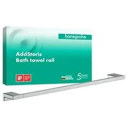 Hansgrohe AddStoris Badetuchhalter 41747000 L&auml;nge 648mm, Wandmontage, Metall, chrom