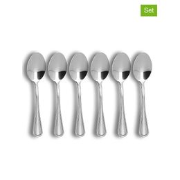Ogo Living 6er-Set: Edelstahl-Kaffeel&ouml;ffel "Filla" - (L)14 cm - 40% | Gedeckter-tisch