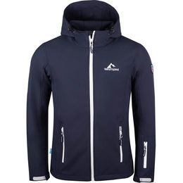 Westfjord Softshelljacke "Edfjall" in Dunkelblau - 56% | Gr&ouml;&szlig;e 4XL | Herren-outdoorjacken