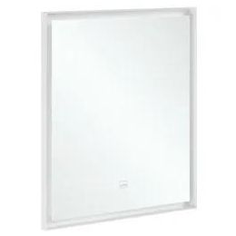 Villeroy & Boch Villeroy und Boch Subway 3.0 Spiegel A4636500 Aluminiumrahmen, 65 x 75 x 4,75 cm, wei&szlig; matt