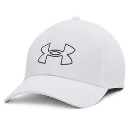 Under Armour Storm Driver Golf Cap Herren 101 - white/midnight navy M/L