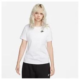 Nike Sportswear Club Essentials T-Shirt Damen 100 - white M