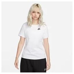 Nike Sportswear Club Essentials T-Shirt Damen 100 - white XS