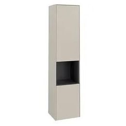Villeroy & Boch Villeroy und Boch Subway 3.0 Hochschrank C58902VN 40x171x36,2cm, Schanier rechts/Griff monochrom, cashmere grey