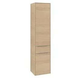 Villeroy & Boch Villeroy und Boch Subway 3.0 Hochschrank C59100VJ 40x171x36,2cm, Schanier rechts/Griff Aluminium gl&auml;nzend, nordic oak