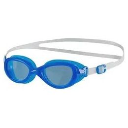 Speedo Futura Classic Schwimmbrille Kinder Clear/Neon Blue