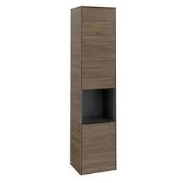 Villeroy & Boch Villeroy und Boch Subway 3.0 Hochschrank C58801VH 40x171x36,2cm, Schanier links/Griff Volcano black, arizona oak