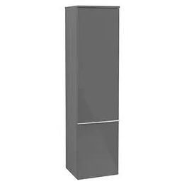 Villeroy & Boch Villeroy und Boch Venticello Hochschrank A95101FP 40,4 x 154,6 x 37,2 cm, links, Griff Chrom, Glossy Grey
