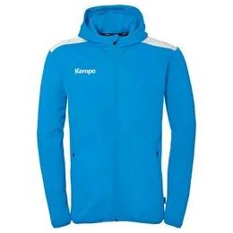 Kempa Emotion 27 Trainingsjacke mit Kapuze Herren Kempablau/wei&szlig; S