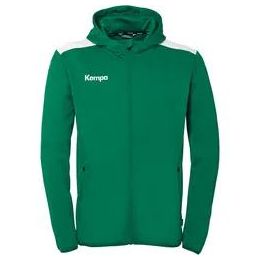 Kempa Emotion 27 Trainingsjacke mit Kapuze Herren lagune/wei&szlig; L