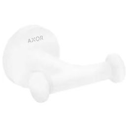 Hansgrohe Axor Handtuckhaken 42812700 doppelt, Wandmontage, mattwei&szlig;