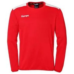 Kempa Emotion 27 Sweatshirt Kinder rot/wei&szlig; 140