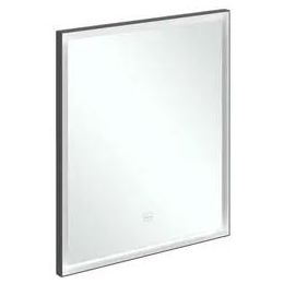 Villeroy & Boch Villeroy und Boch Subway 3.0 Spiegel A46365BC Aluminiumrahmen, 65 x 75 x 4,75 cm, schwarz matt/wei&szlig; matt
