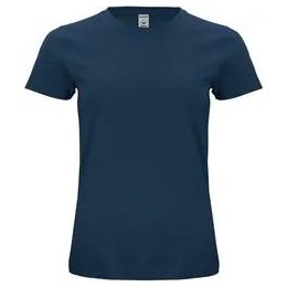 Clique Classic Bio-Baumwoll T-Shirt Damen 580 - dunkelblau L