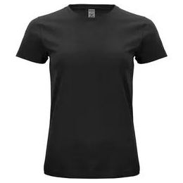 Clique Classic Bio-Baumwoll T-Shirt Damen 99 - schwarz XL