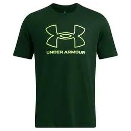 Under Armour Foundation Sportshirt Herren 302 - forest green/morph green S