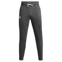 Under Armour Rival Terry Jogginghose Herren 025 - castlerock light heather/onyx white L/T