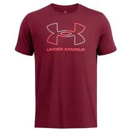 Under Armour Foundation Sportshirt Herren 625 - cardinal/racer red M