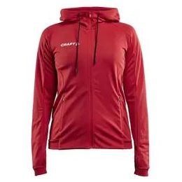 Craft Evolve Kapuzen-Trainingsjacke Damen 430000 - bright red XL