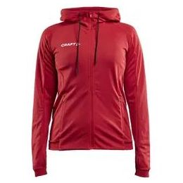 Craft Evolve Kapuzen-Trainingsjacke Damen 430000 - bright red XS