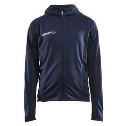 Craft Evolve Kapuzen-Trainingsjacke Kinder 390000 - navy 146/152