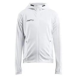 Craft Evolve Kapuzen-Trainingsjacke Kinder 900000 - white 146/152