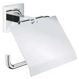 Grohe Start Cube Toilettenpapierhalter 41102000 Chrom, mit Deckel