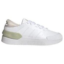 Adidas Court Funk Sneaker Damen HP9842 - cloud white/cloud white/linen green 40 2/3