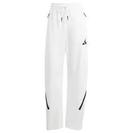 Adidas Z.N.E. Barrel Jogginghose Damen JJ4747 - white/black S