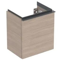 Geberit iCon Handwaschbecken-Unterschrank 502301JH1 37x41,5x27,9cm, 1 T&uuml;r, Anschlag links, Eiche, Griff lava matt