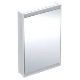 Geberit One Spiegelschrank 505801002 60x90x15cm, mit ComfortLight, 1 T&uuml;r, Anschlag rechts, wei&szlig;/Aluminium pulverbeschichtet