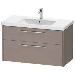 Duravit D-Code Waschtischunterschrank DC4673010430000 ,Griff Chrom, Basalt Matt, Wandh&auml;ngend, Schubk&auml;sten 2, 984x555x460 mm
