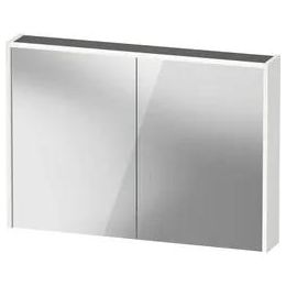 Duravit D-Code Spiegelschrank Verspiegelt DC7107018180000 1000x700x148, Wei&szlig; Matt, Steckdose, LED Beleuchtung