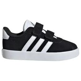 Adidas VL Court 3.0 Sneaker Kinder ID9158 - core black/cloud white/core black 27