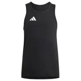 Adidas Adizero Team Lauf-Singlet Kinder IT5061 - black/white 164