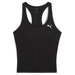 Puma Tad Essential 2in1 Tanktop Damen 01 - Puma black-Puma white L