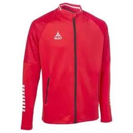 Select Monaco Trainingsjacke Herren rot/wei&szlig; L