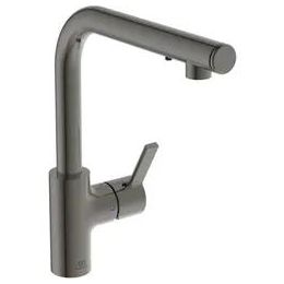 Ideal Standard Gusto Wand-K&uuml;chenarmatur A7817A5 magnetic grey, mit Sensor-Fl&uuml;ssigseifenspender, Bausatz 2