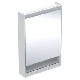 Geberit One Spiegelschrank 505831002 60x90x15cm, mit Nische, 1 T&uuml;r, Anschlag rechts, wei&szlig;/Aluminium pulverbeschichtet