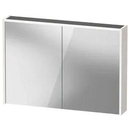 Duravit D-Code Spiegelschrank Verspiegelt DC7107022220000 1000x700x148, Wei&szlig; Hochglanz, Steckdose, LED Beleuchtung