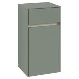 Villeroy & Boch Villeroy und Boch Collaro Seitenschrank C03201AF 40,4x74,8x34,9cm, Anschlag rechts, soft green